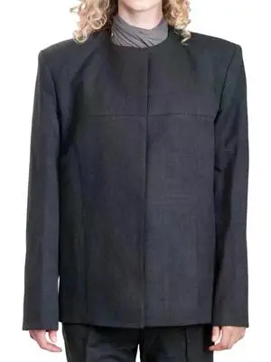 ENTIRE STUDIOS Oblong Tailored Blazer - Grey