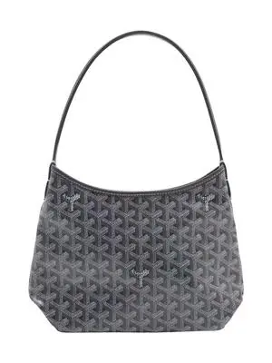 Goyard 2000-2026 Goyardine Mini Boheme Hobo Shoulder Bag - Grey