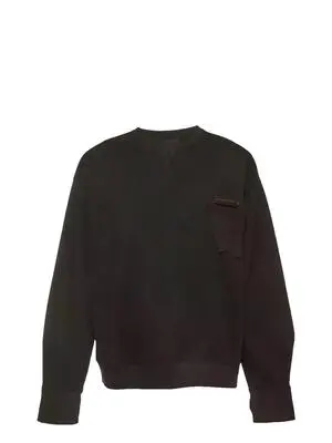 Jacquemus Logo-embroidered Sweatshirt - Black