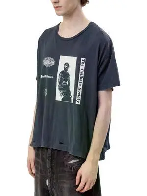 MARKING DISTANCE Addict T-shirt - Black