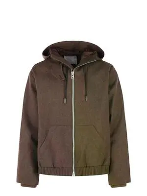 SACAI Hooded Zip-up Jacket