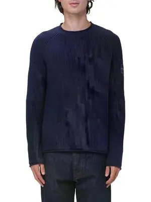 MURPHY&NYE Ribbed-knit Raglan-sleeve Sweater - Blue
