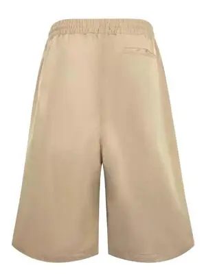 WILLY CHAVARRIA Orale Pleated Shorts - Neutrals