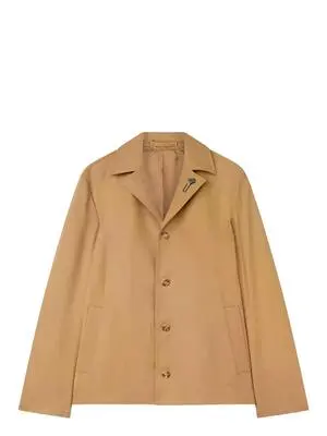 LARDINI Flannel Shirt Jacket - Brown