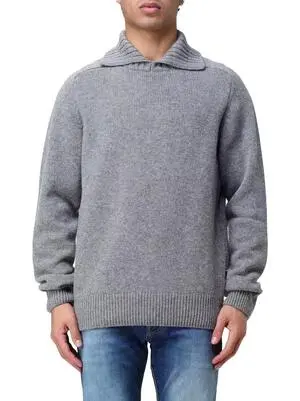 SEBAGO Ribbed Shawl-collar Sweater - Grey