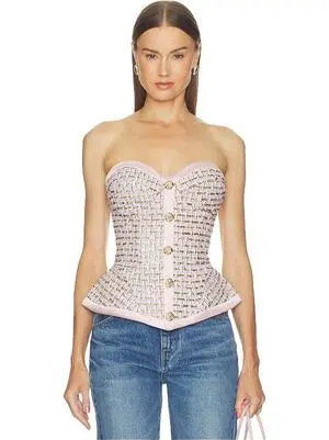 NADINE MERABI Maya Pink Top In . Also - Multi
