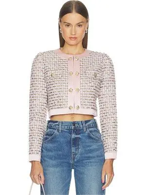 NADINE MERABI Remy Pink Jacket In . Also - Multi
