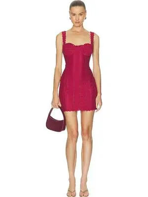 Charo Ruiz Ibiza Danira Dress In . Also - Red