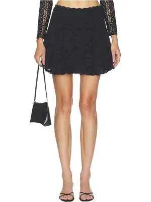 Charo Ruiz Ibiza Naia Skirt In . Also - Black