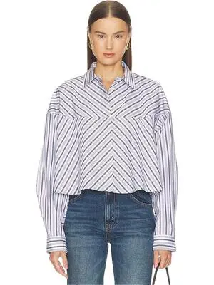 AGOLDE Agnes Shirt In . Also - Multi