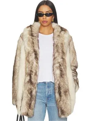 ET OCHS Cooper Pelted Coat In . Also - Ivory