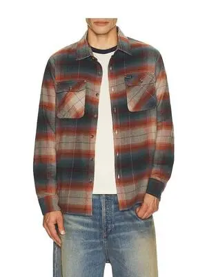 Brixton Bowery Flannel Shirt In . Also - Multi