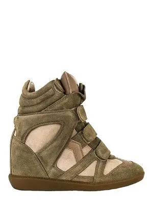 Isabel Marant Étoile Bekett Sneaker In . Also - Olive