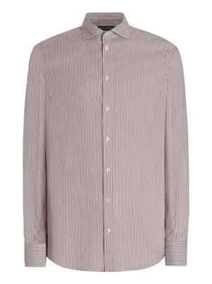 Dolce & Gabbana Striped Cotton Martini Shirt Shirts - Multicolor