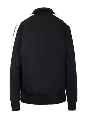 Palm Angels Zip-up Sweatshirt - Black