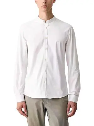 LINDBERGH Long-sleeve Oxford Shirt - White