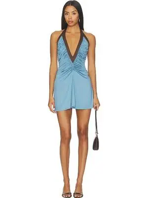 LOVERS AND FRIENDS Freya Mini Dress In . Also - Blue