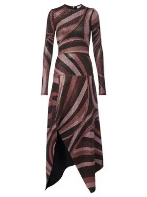 EMILIO PUCCI Iride Lurex® Jersey Midi Dress