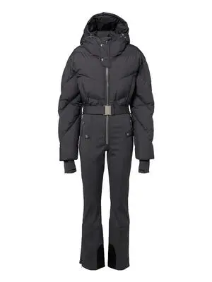 Cordova Ajax Belted Quilted Ski Suit - Grey