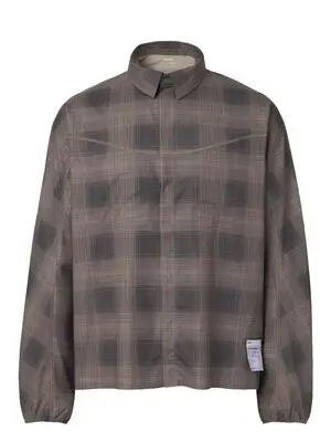 Satisfy Plaid Flannel Jacket - Green