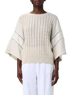 Max Mara Linen Scatola Knit - Cream