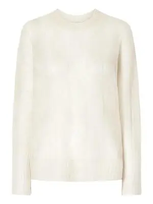 JOSEPH Delfina Mohair And Silk-blend Sweater - Neutrals