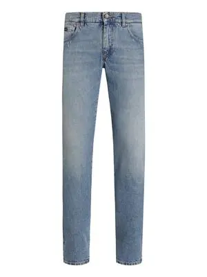 Dolce & Gabbana Denim Trousers Denim Multi-colored - Multicolor
