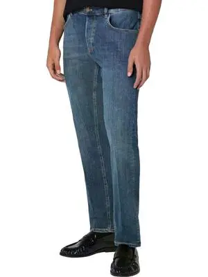 PT TORINO Reggae Faded-effect Straight-leg Jeans - Blue