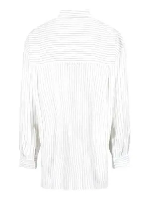 THE FRANKIE SHOP Striped Button-up Shirt