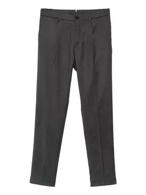 INCOTEX Pleated Wool Trousers