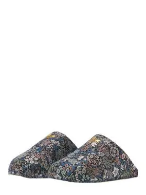 Adidas X Liberty London Adimule Floral-print Mules - Blue