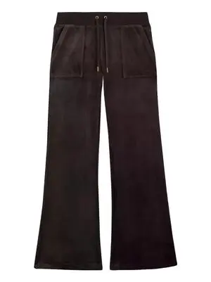 Juicy Couture Velour-finish Track Pants - Brown