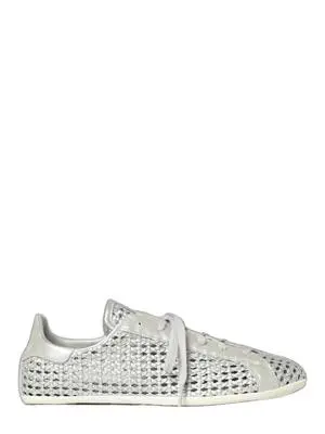 Adidas Stan Smith Lo Pro Woven Sneakers - Silver