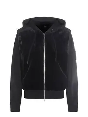 Moose Knuckles Rosylyn Bunny Hoodie - Black