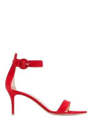 GIANVITO ROSSI Portofino Suede Sandals