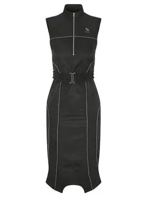 SRVC STUDIO Cosmo Sleeveless Midi Dress - Black