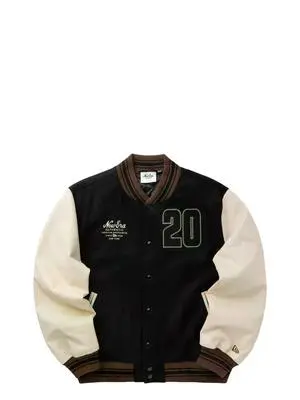 New Era Varsity Jacket - Black
