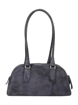 A.p.c. Small Paloma Suede Shoulder Bag - Grey