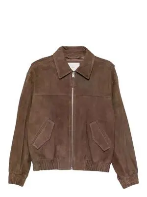 DUNST Zip-fastening Suede Jacket