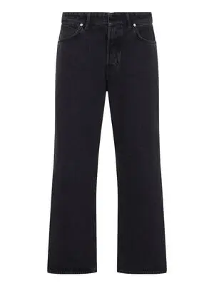 Stone Island Denim Cotton Jeans - Black