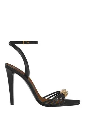 GIUSEPPE ZANOTTI Sunset Glow Sandal 105 Black