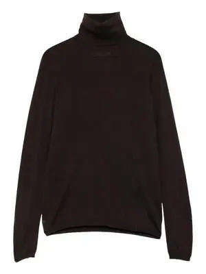 Max Mara Roll-neck Sweater - Brown