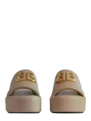 BALENCIAGA Rise Bb Leather Sandals