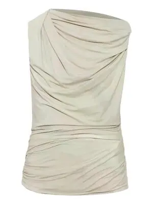 ENTIRE STUDIOS Draped Sleeveless Top - Neutrals