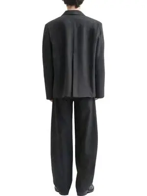 Séfr Amare Flap-pocket Blazer - Grey