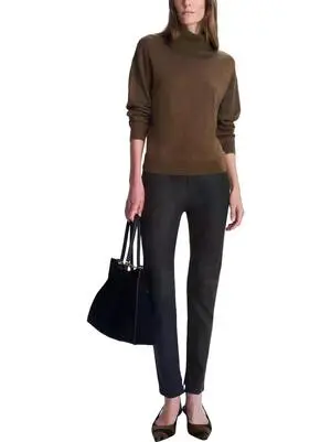 Simkhai Aaliyah Merino Wool Sweater - Brown