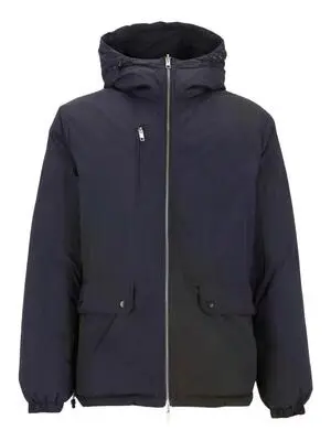 Mauro Grifoni Hooded Puffer Coat - Blue
