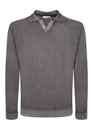 DANIELE FIESOLI Spread-collar Sweater - Grey