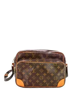 LOUIS VUITTON Nil Messenger Bag Monogram Canvas 28 Crossbody Bag - Brown