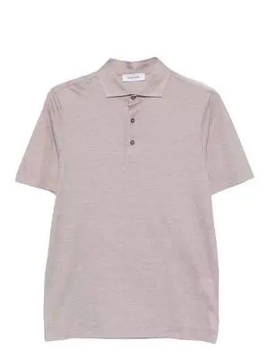 GRAN SASSO Short-sleeve Polo Shirt - Pink